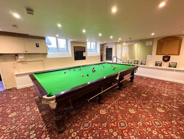 Restaurant and Bar - Rhos-On-Sea Golf Club